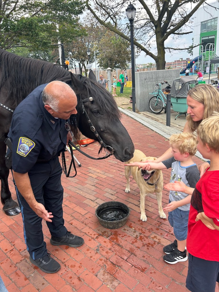 BPD in the Community: Eliot School Bash – Boston Police Department