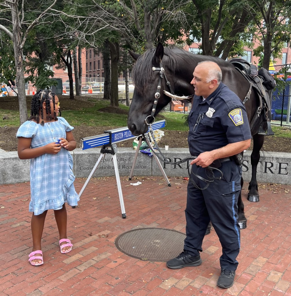 BPD in the Community: Eliot School Bash – Boston Police Department