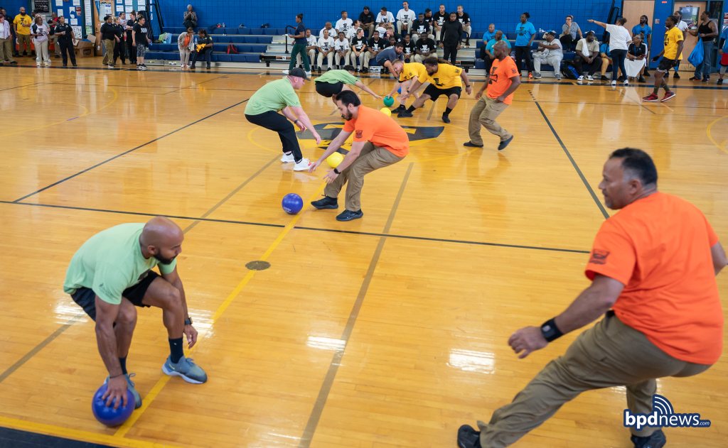 BPD in the Community: 1st Annual Dodgeball Games – Boston Police Department