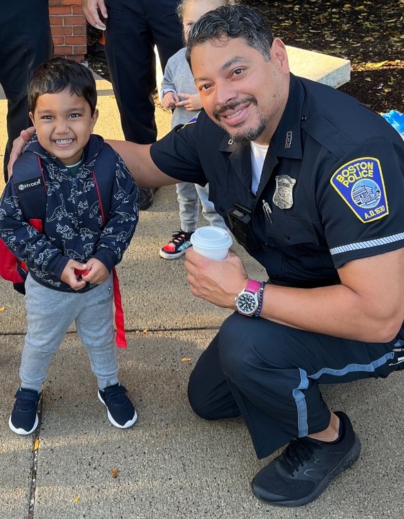 BPD in the Community: Faith and Blue Coffee with a Cop at Saint ...