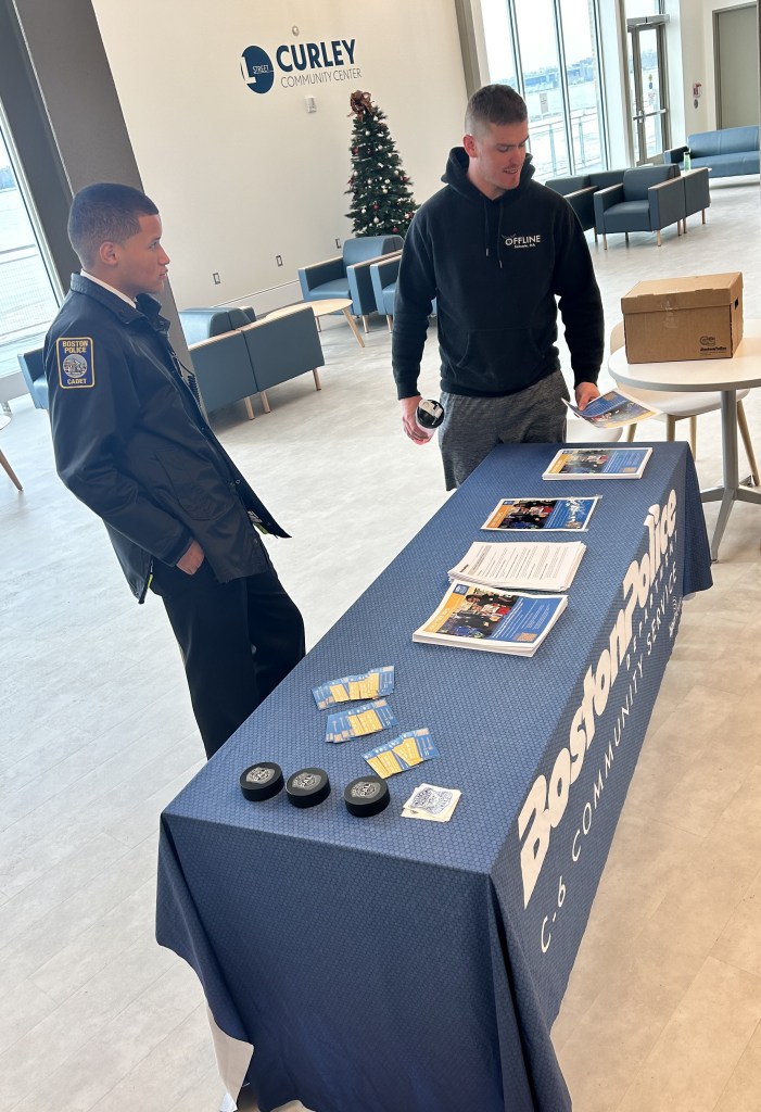 BPD In The Community: Boston Police Recruitment Drive At The Curley ...