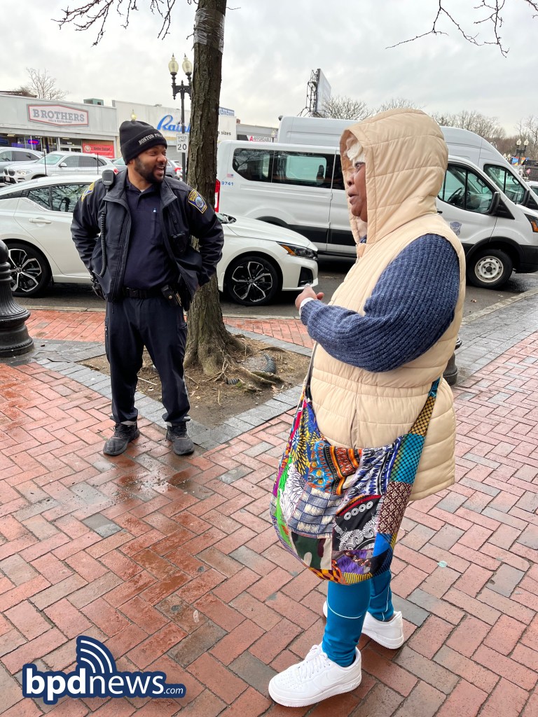 BPD In The Community: B3 Hosts ‘Coffee with a Cop’ in Mattapan Square ...