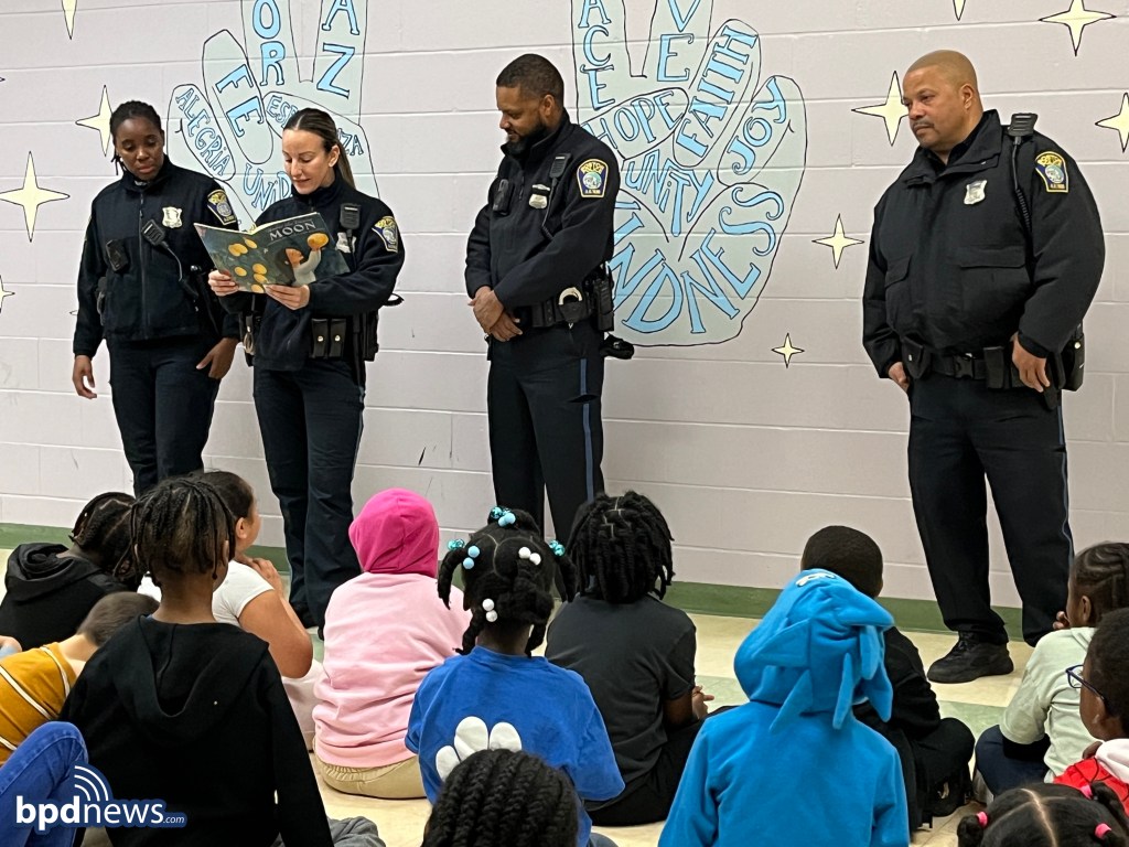 BPD in the Community: B-3 Officers Inspire Young Minds Through Reading ...