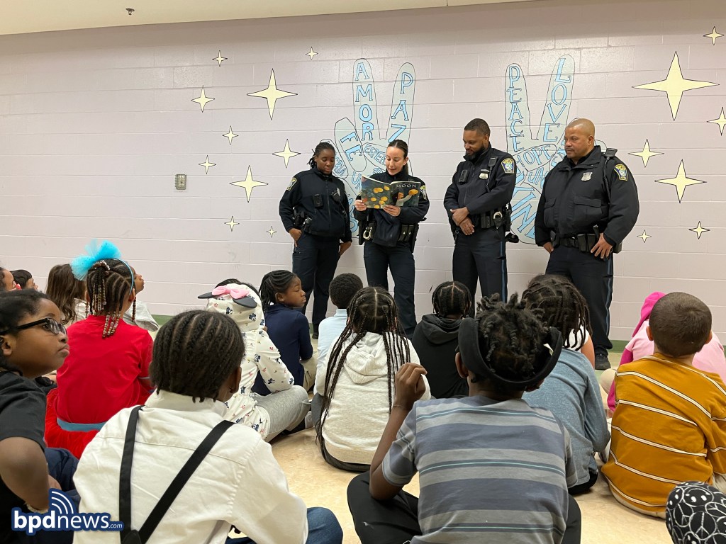 BPD in the Community: B-3 Officers Inspire Young Minds Through Reading ...