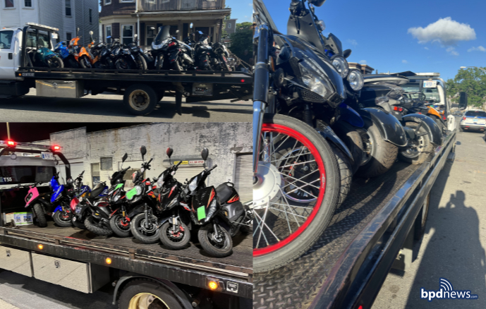 B-3 Officers Seized 31 Off Highway Vehicles – Boston Police Department