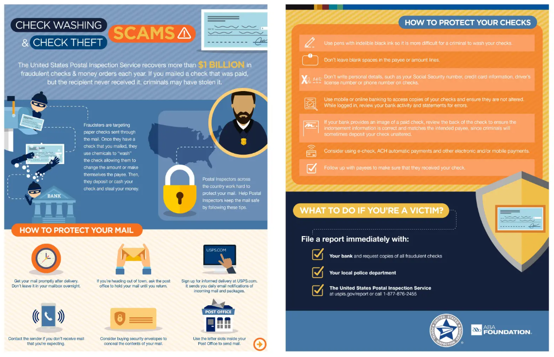 BPD Community Alert: Recent Increase in Check Washing and Check Theft ...