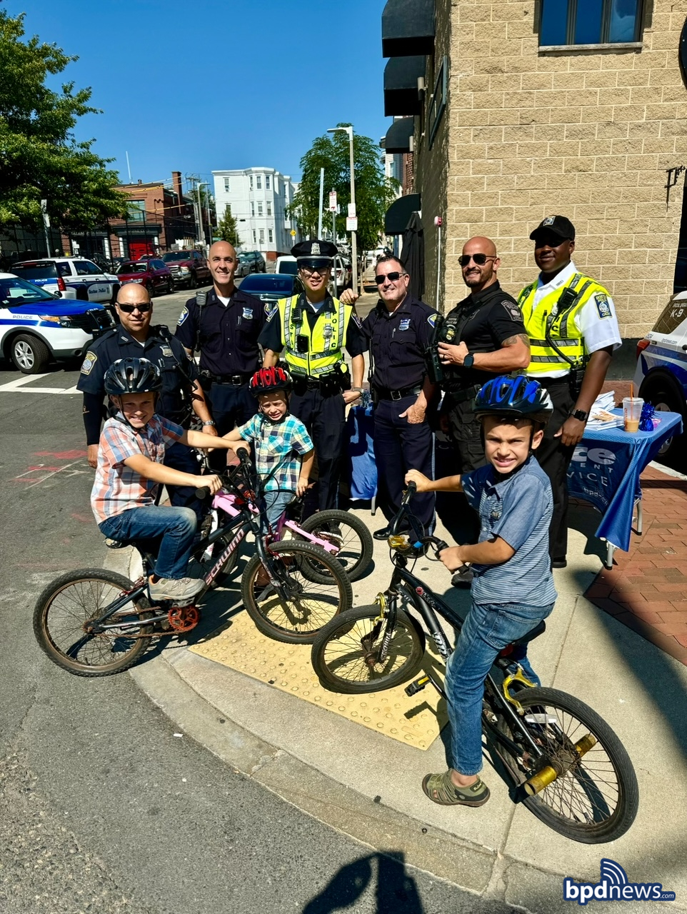 BPD in the Community: District A-7 Enjoys City of Boston ‘Open Streets ...